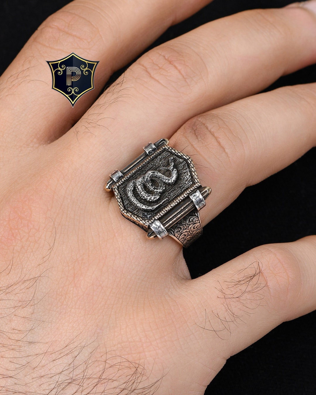 Cobra Silver Ring, Snake Men Ring, Animal Ring, Gifts for Her, Gifts ...