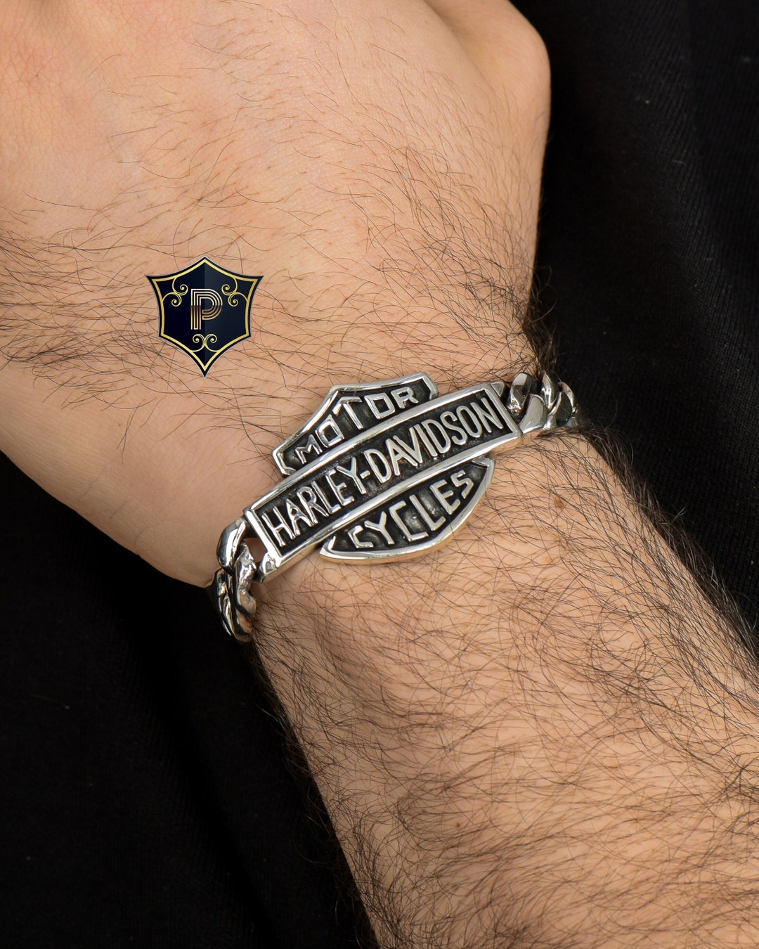 Harley Davidson Mens Bracelet Harley Davidson Bracelet - Etsy