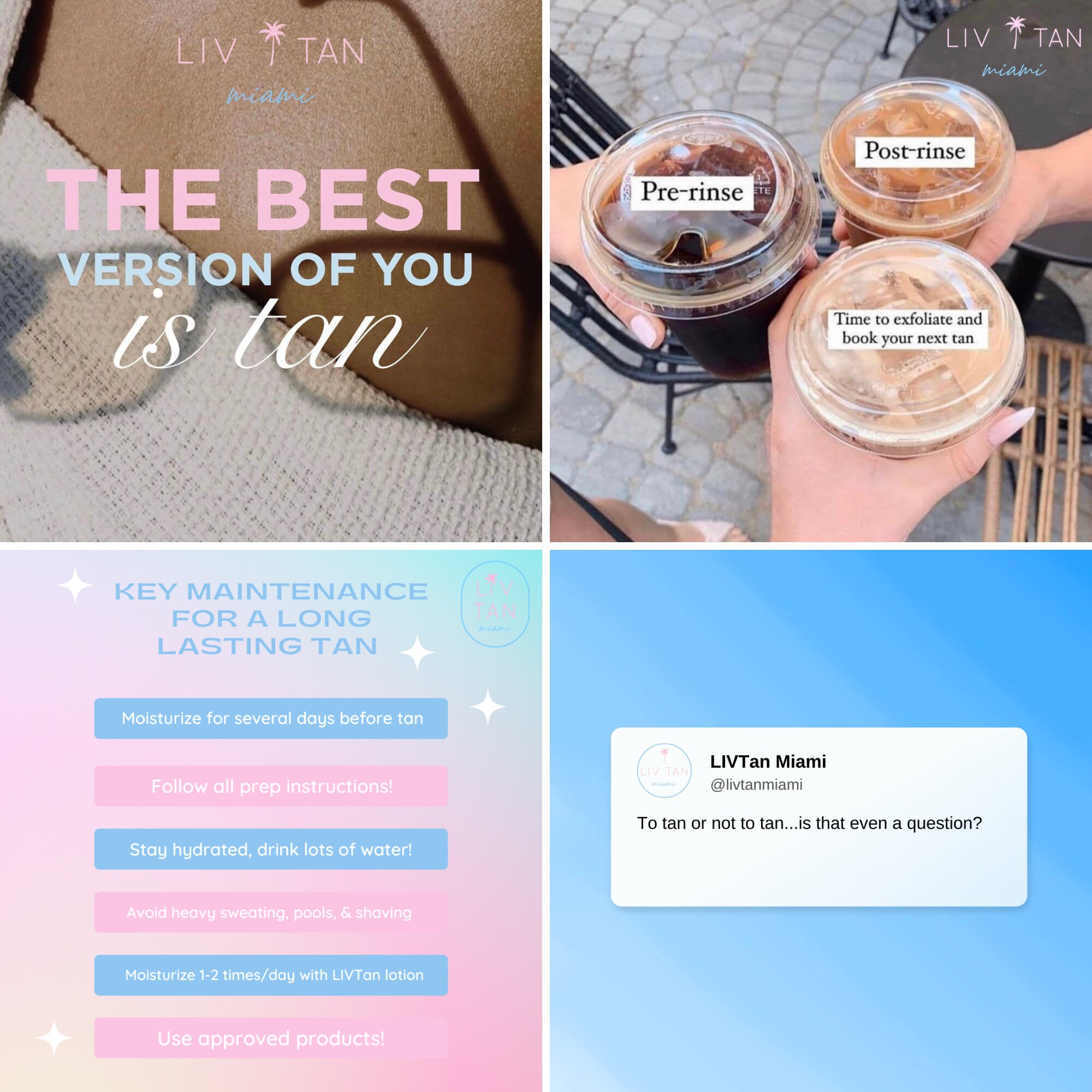Beginner Spray Tan Instagram Posts, Spray Tan Artist, Spray Tan Social ...