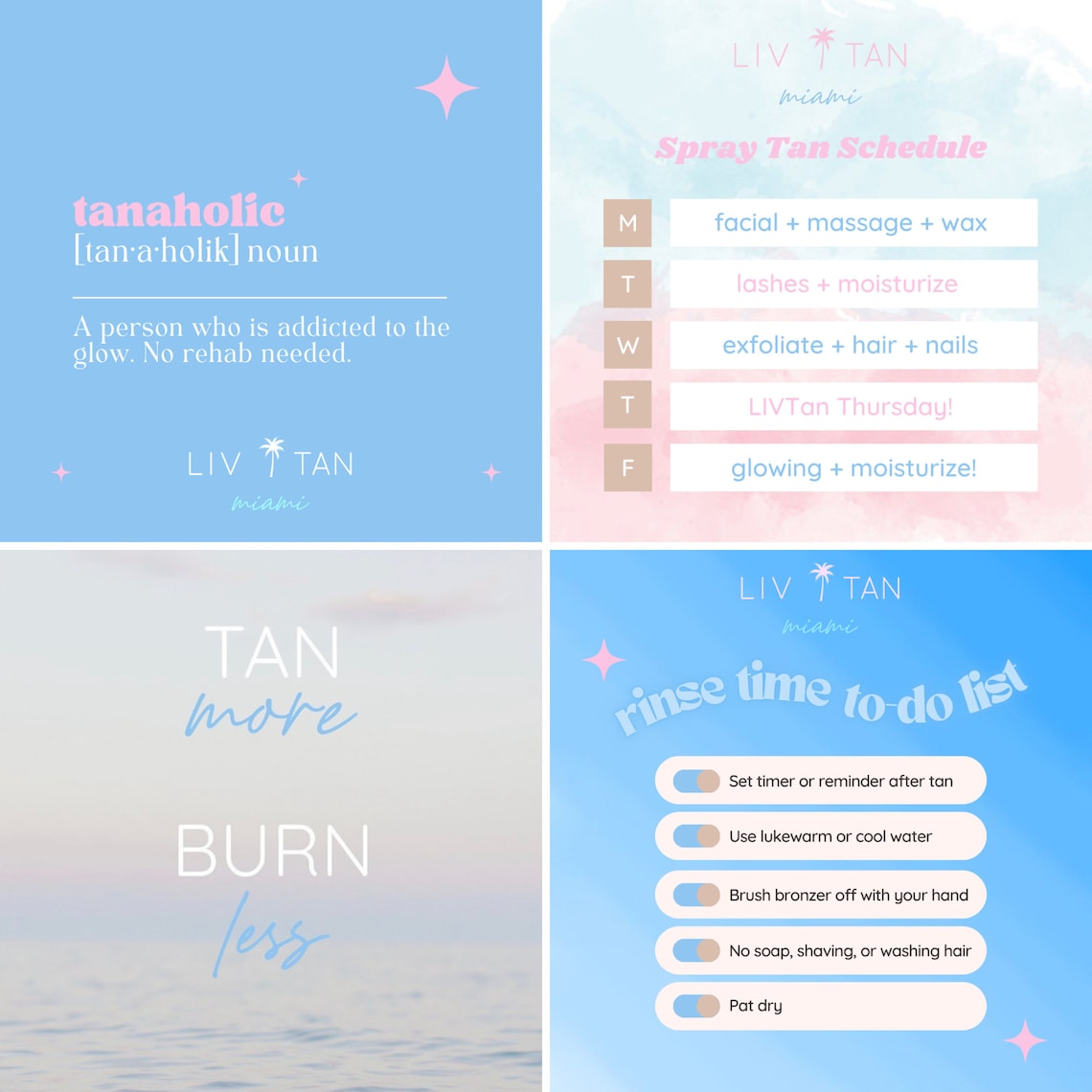 Beginner Spray Tan Instagram Posts, Spray Tan Artist, Spray Tan Social ...