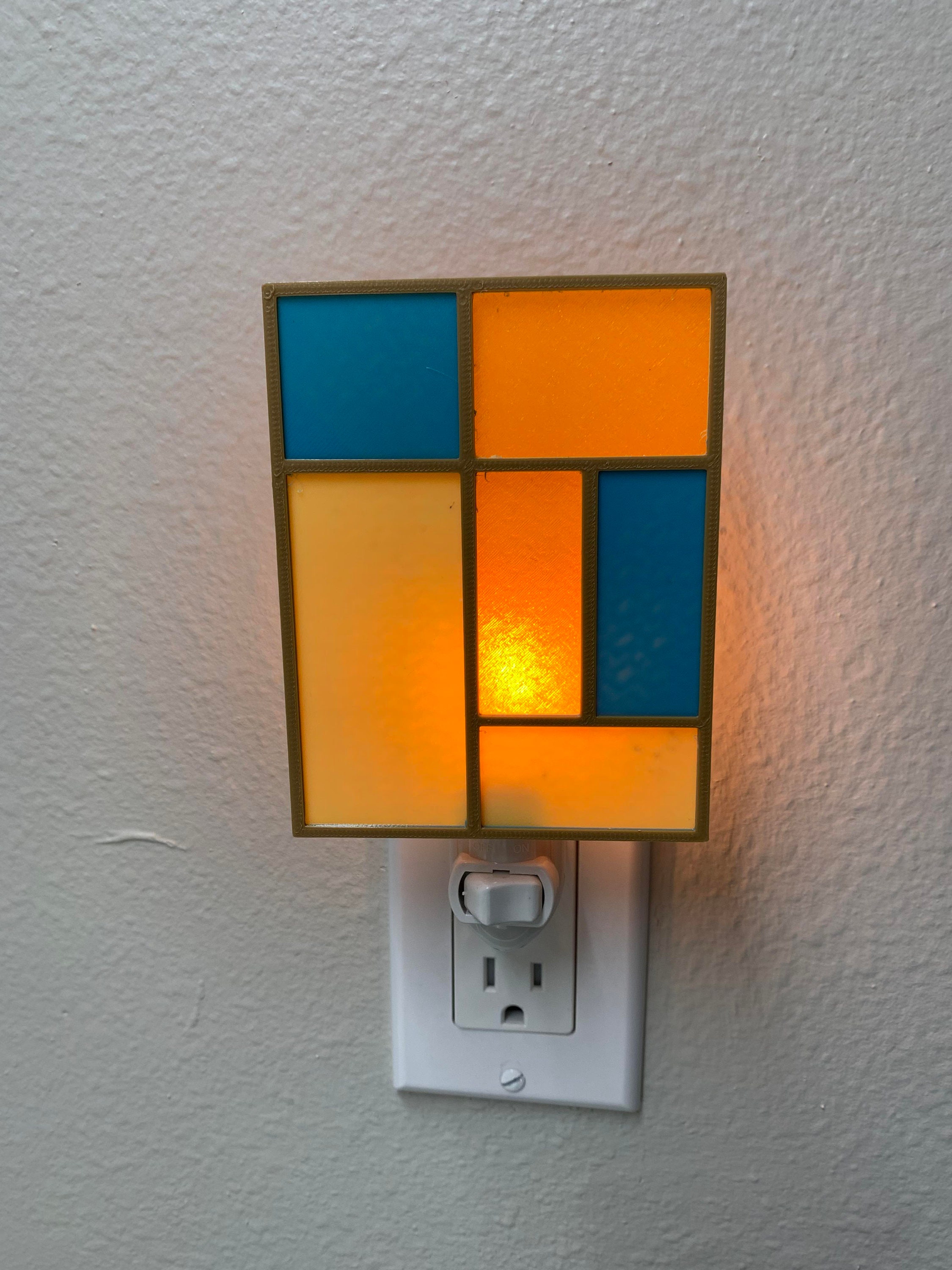 Mid-century Modern Brady Bunch Inspired Night Light - 3D Printed - Etsy