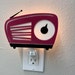 Vintage Retro Mid-century Modern Radio Night Light - 3D Printed - Etsy