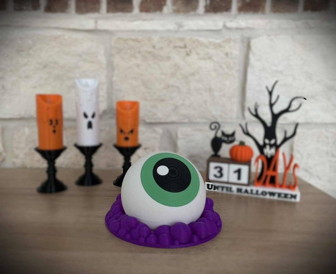 Crazy Kooky Eyeball Candy Dish - Halloween Decor - 3D Printed - Etsy