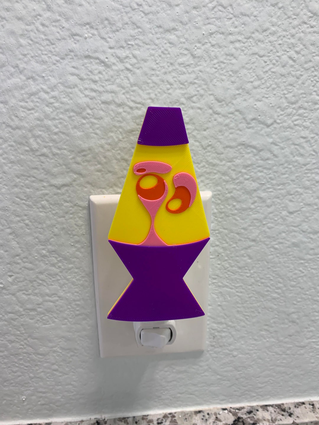 Groovy Lava Lamp Night Light - 3D Printed - Etsy