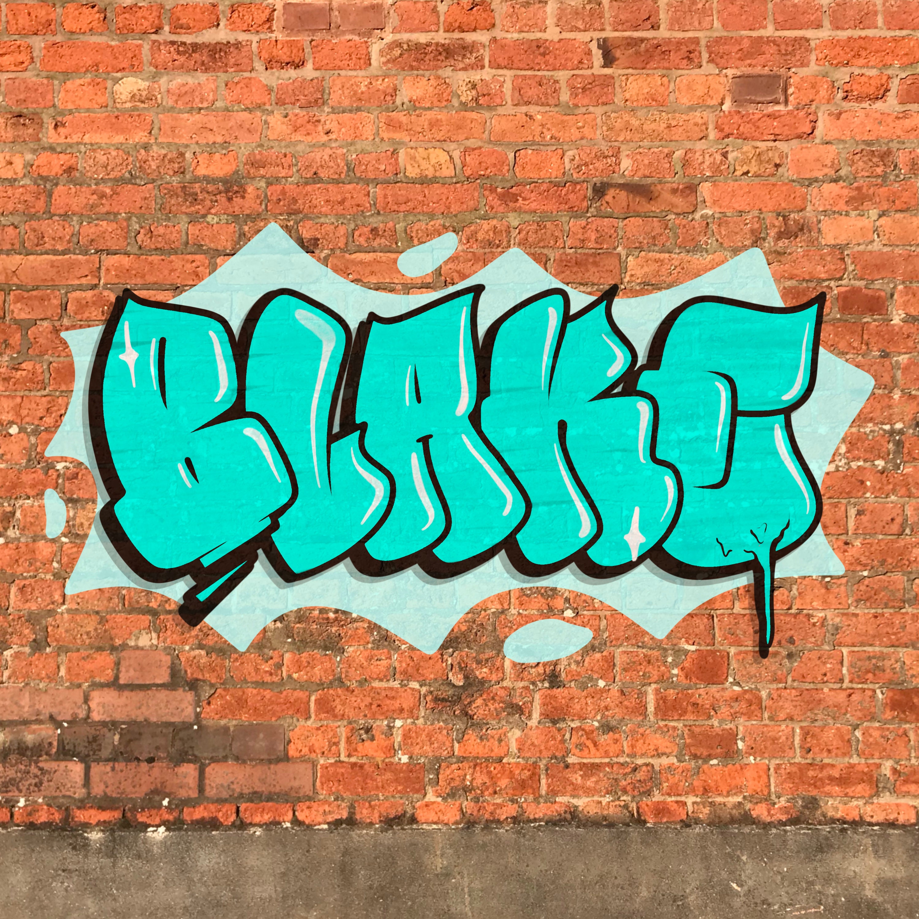 Graffiti Letter Bundle for Procreate Realistic Spray Brushes INSTANT ...