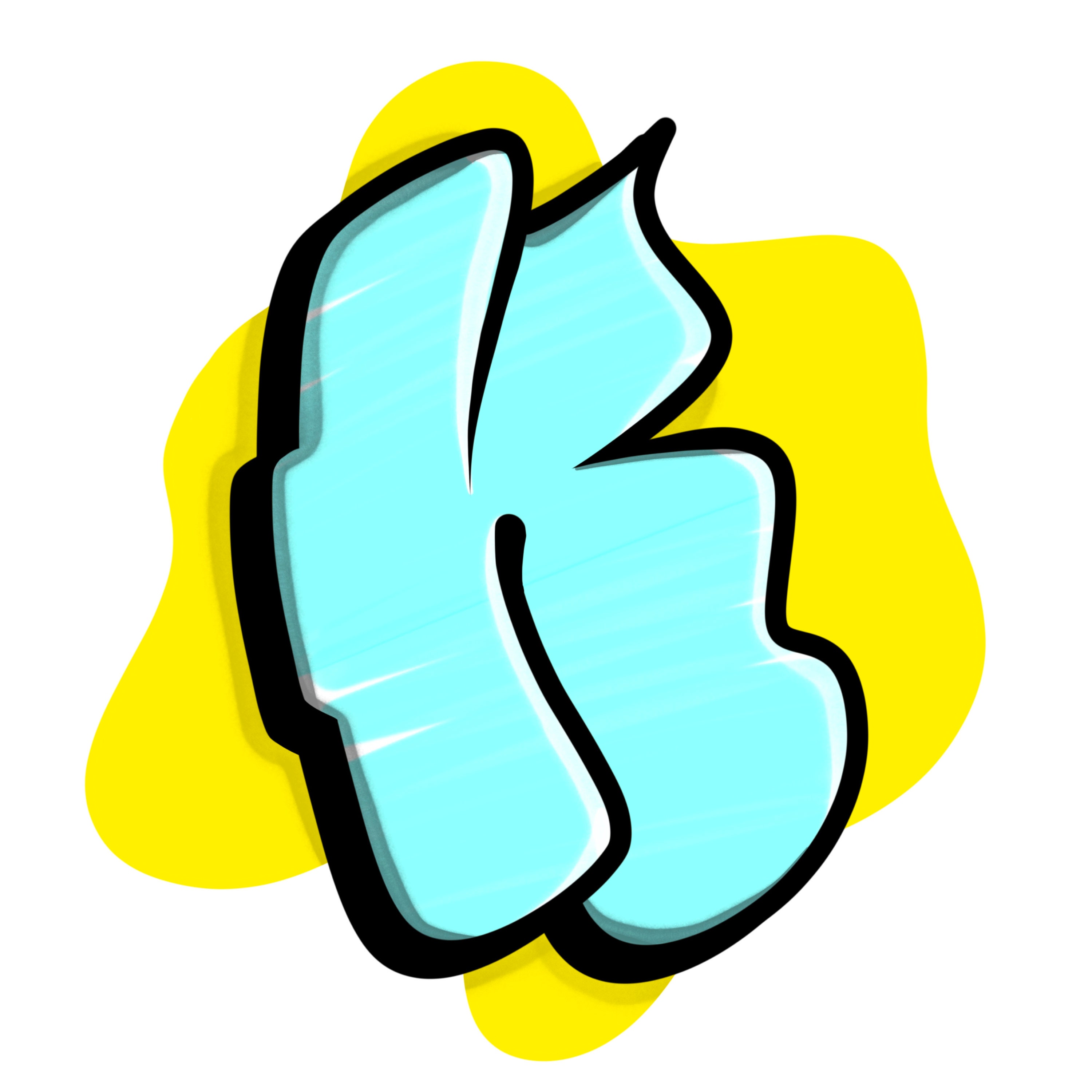 Graffiti Letter Bundle for Procreate Realistic Spray Brushes INSTANT ...