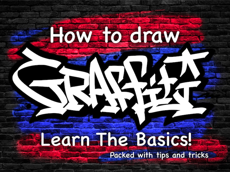 Learn to Draw Graffiti: A Step-by-step Guide for Beginners PDF How to ...