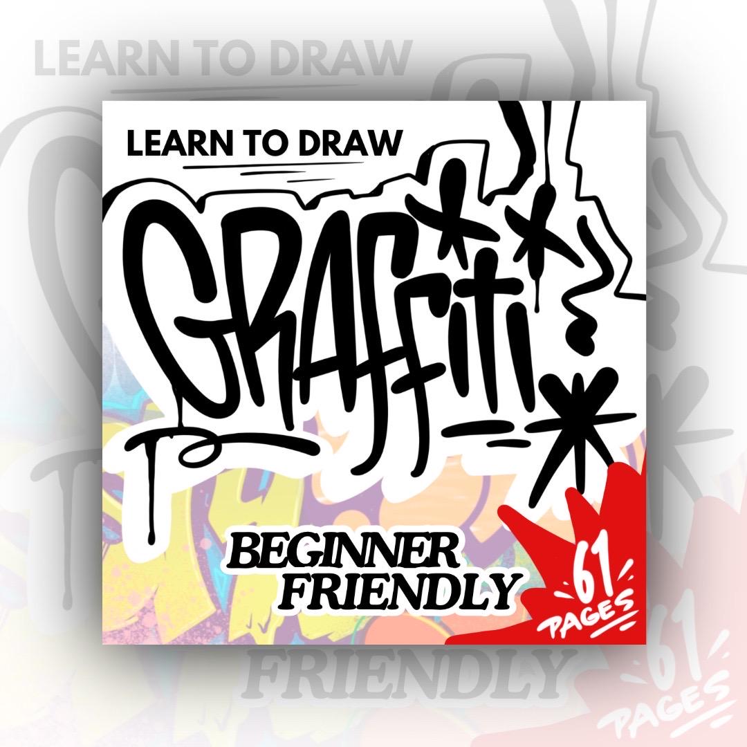Learn to Draw Graffiti: A Step-by-step Guide for Beginners PDF - How to ...
