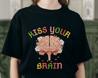Kiss Your Brain SVG - Etsy
