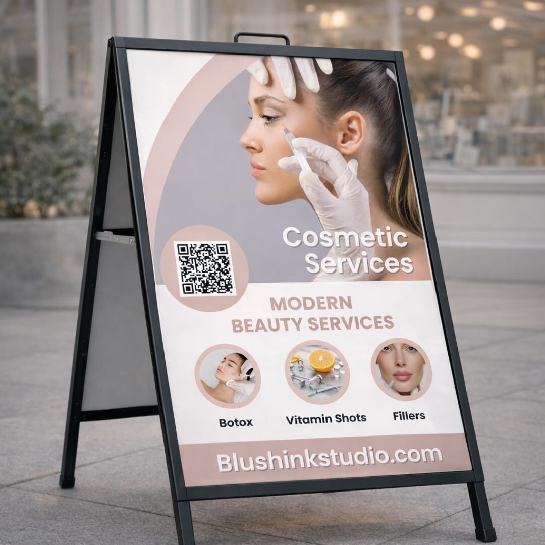 24×36 A-frame Sign Poster Insert | Printed Sidewalk Sign | Outdoor ...