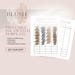 PMU Color Swatch Printable PDF | Editable Canva Tattoo & Permanent ...