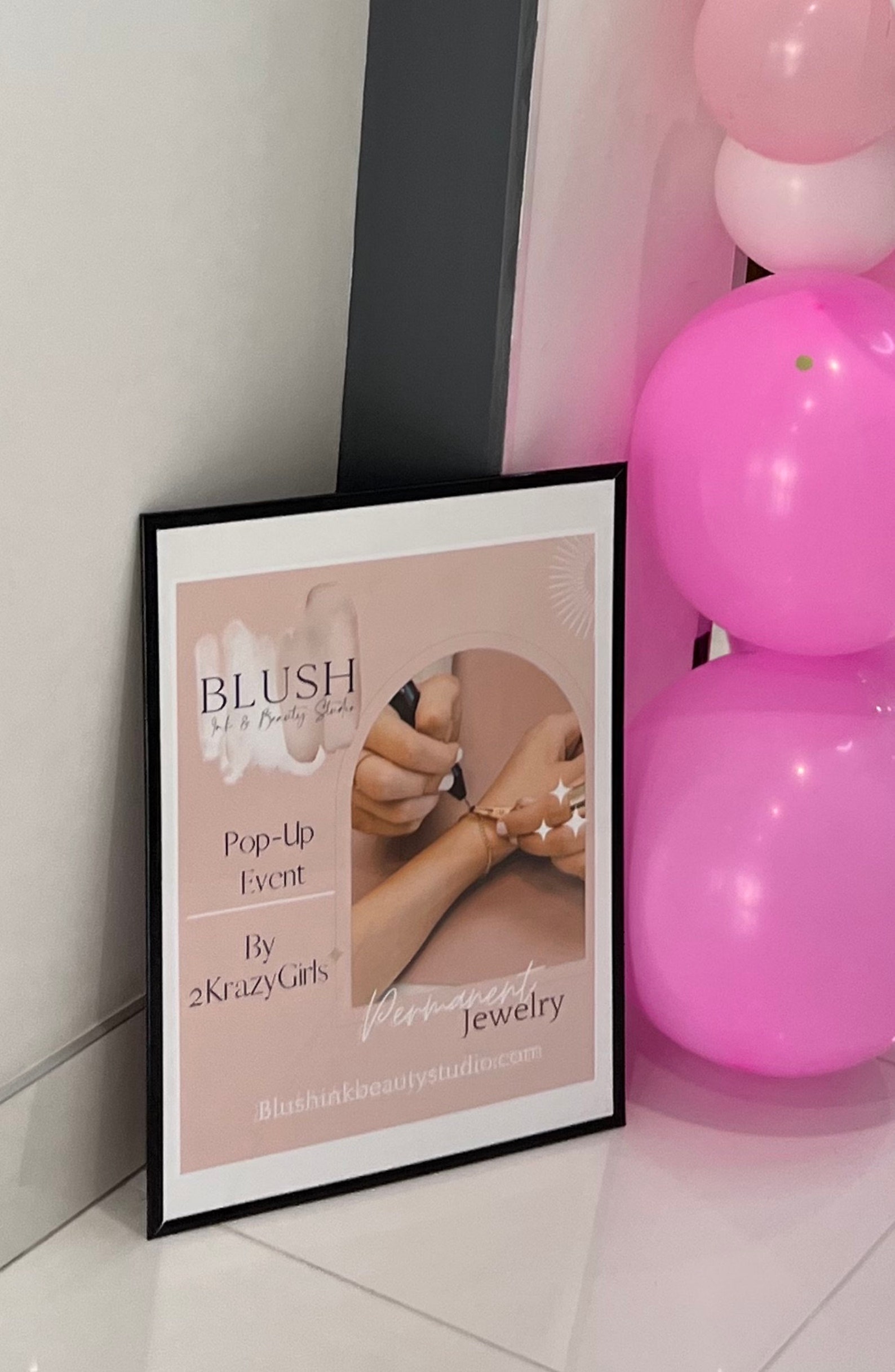 Permanent Jewelry Poster for Events & Advertising | Printable Pop up ...