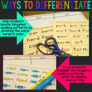 Reading Decoding and Sorting Single Syllable Words With Silent E ...