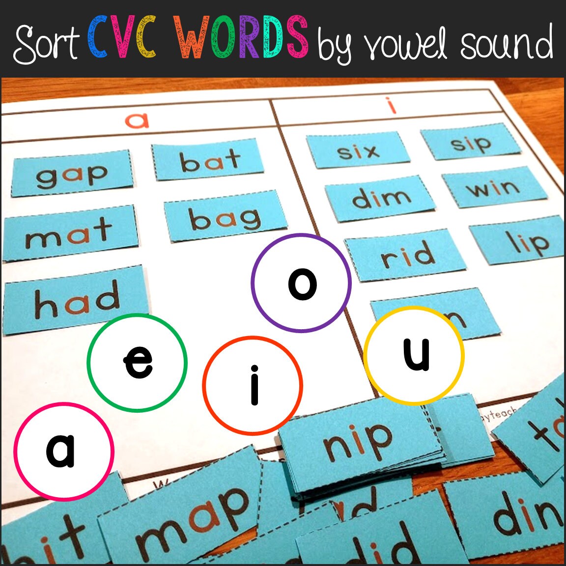 Reading Decoding and Sorting Single Syllable Words With Silent E ...