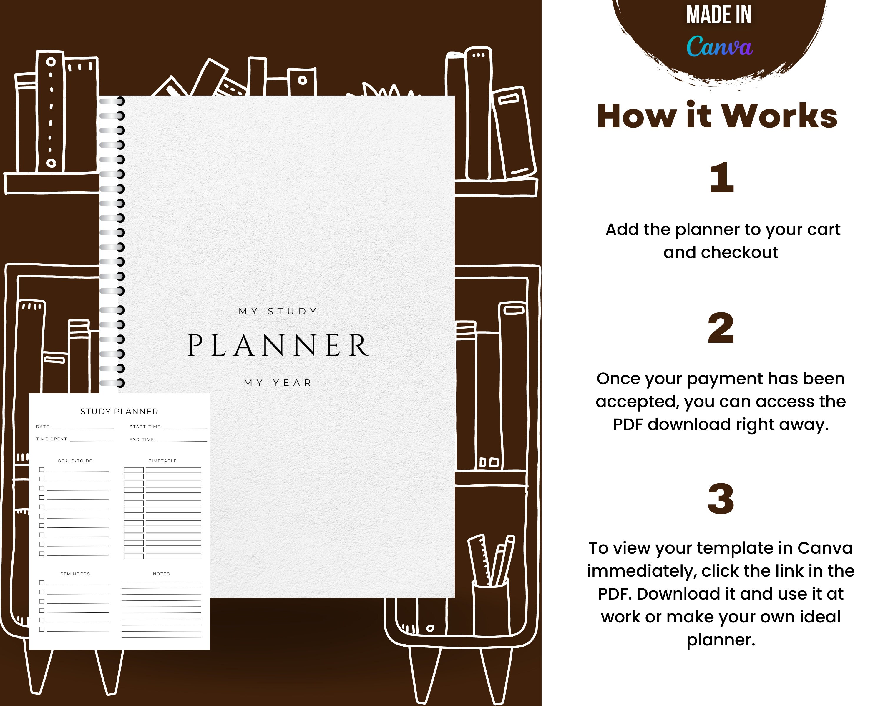 Digital Study Planner, University Planner, Timetable, Deadlines, Exam ...