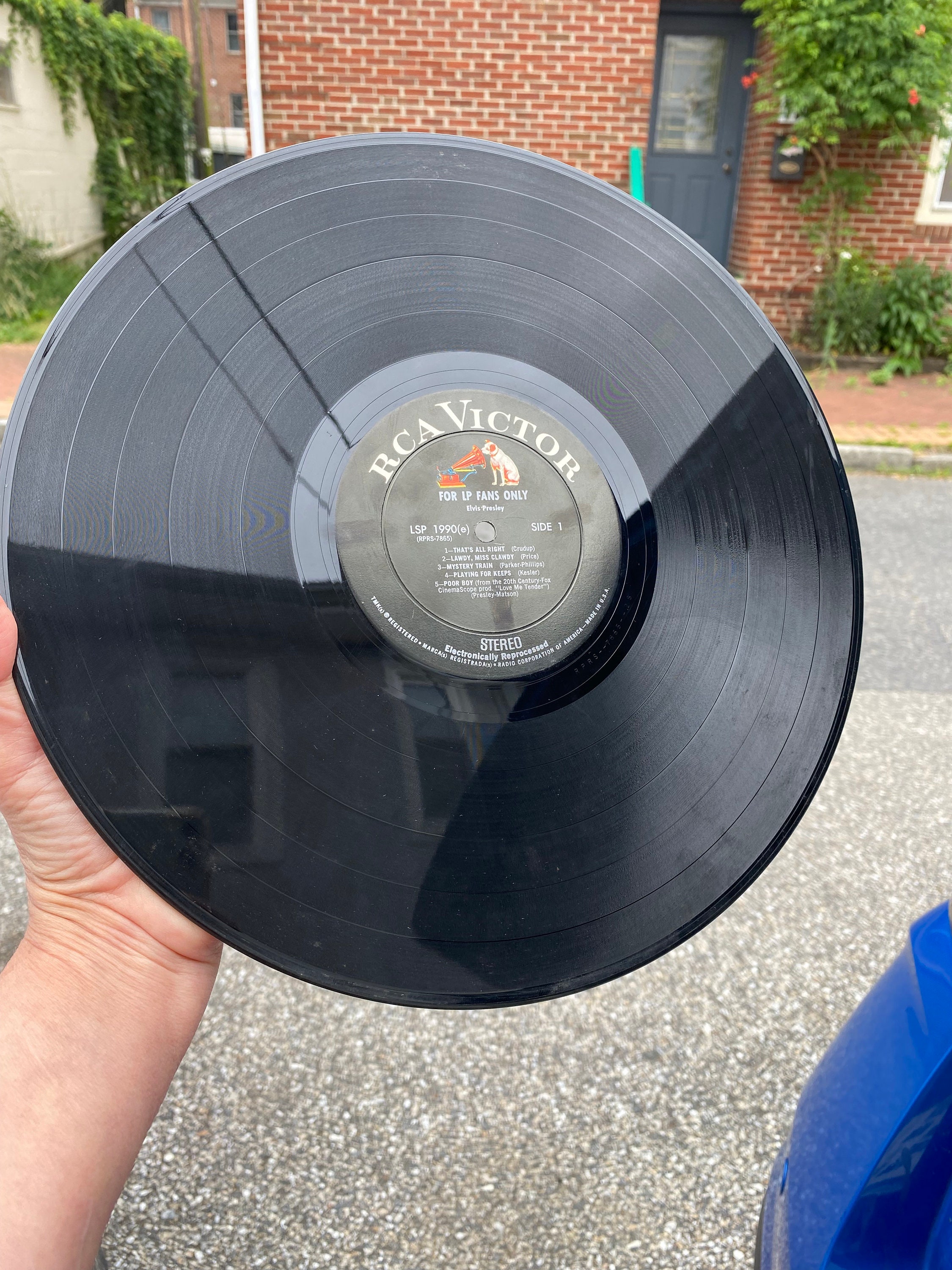 1965 RCA Elvis Presley for LP Fans Only Double Sided Face Misprint 1990 ...