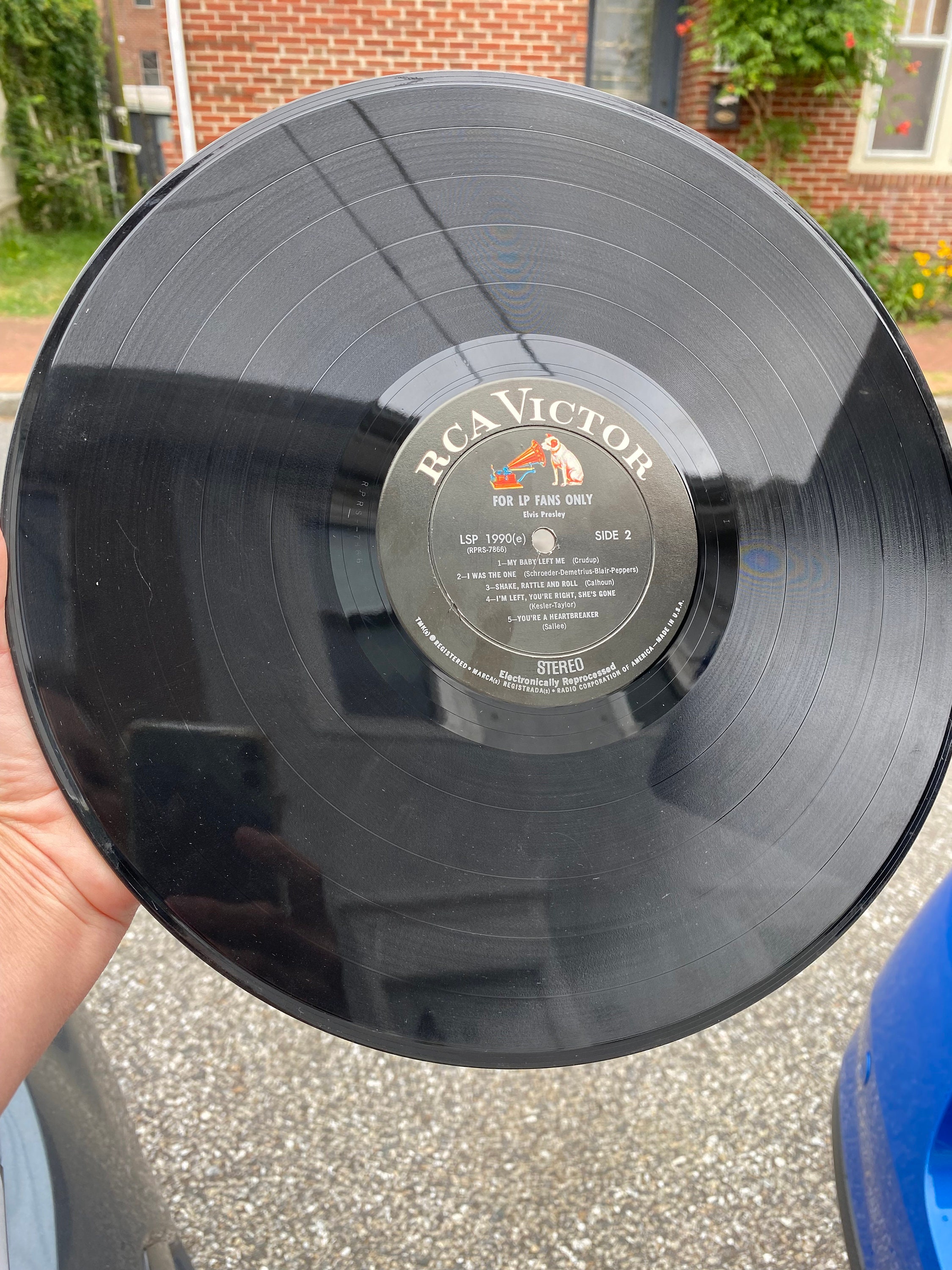 1965 RCA Elvis Presley for LP Fans Only Double Sided Face Misprint 1990 ...