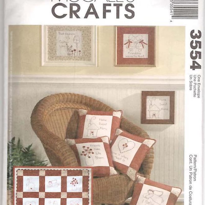 Redwork Embroidery - Etsy