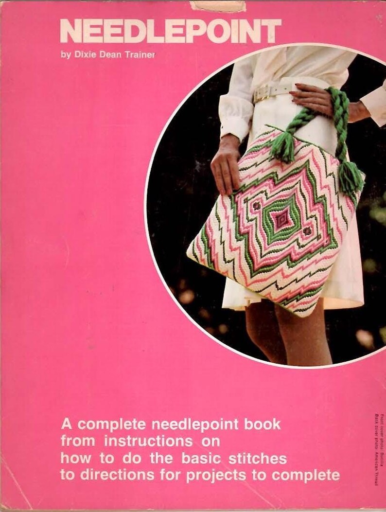 Needlepoint Instructions for Basic Stitches to Directions for Projects ...