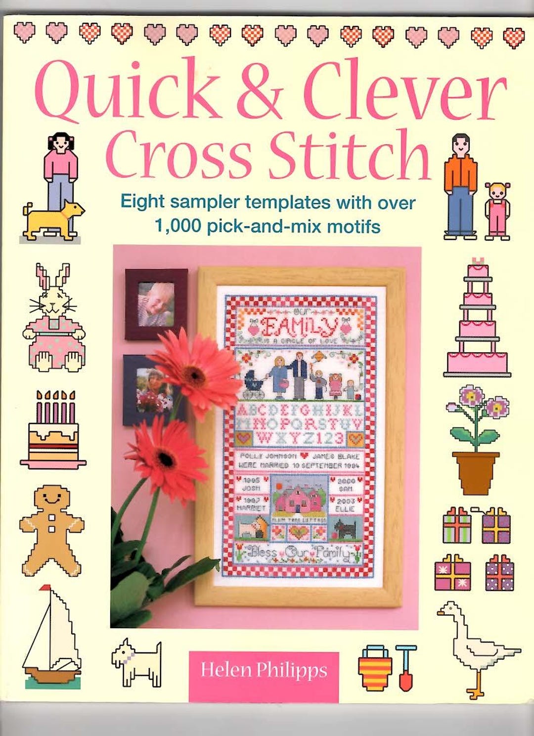 Quick & Clever Cross Stitch Patterns Instructions Helen Philipps - Etsy
