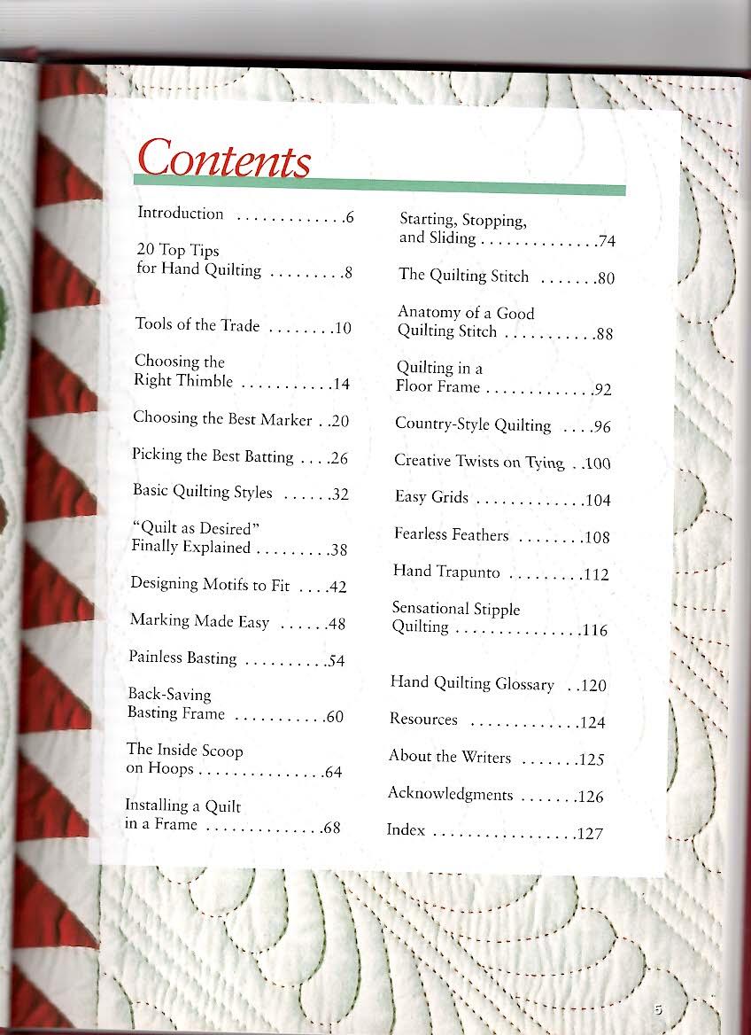 Flawless Hand Quilting Rodale's Successful Quilting Library Instruction ...