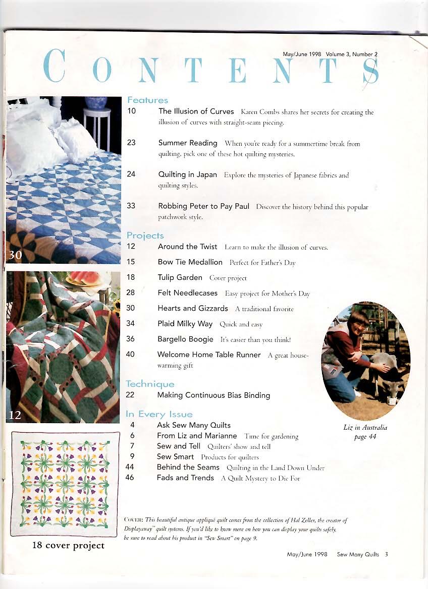 Sew Many Quilts Bargello Fons and Porter Quilt Pattern Magazine May ...