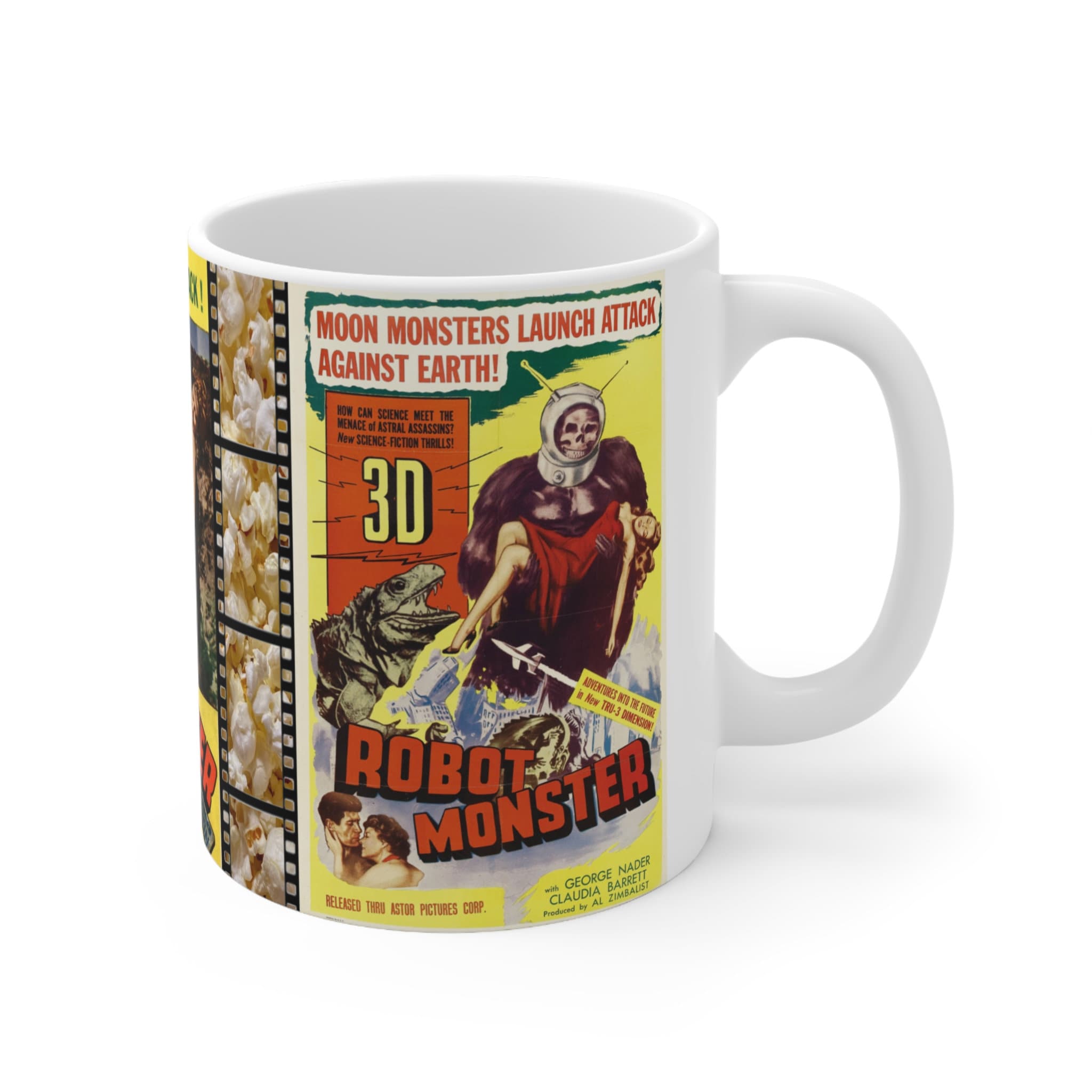 The Robot Monster Classic Movie Poster Science Fiction Mug 11 Oz Gloss ...