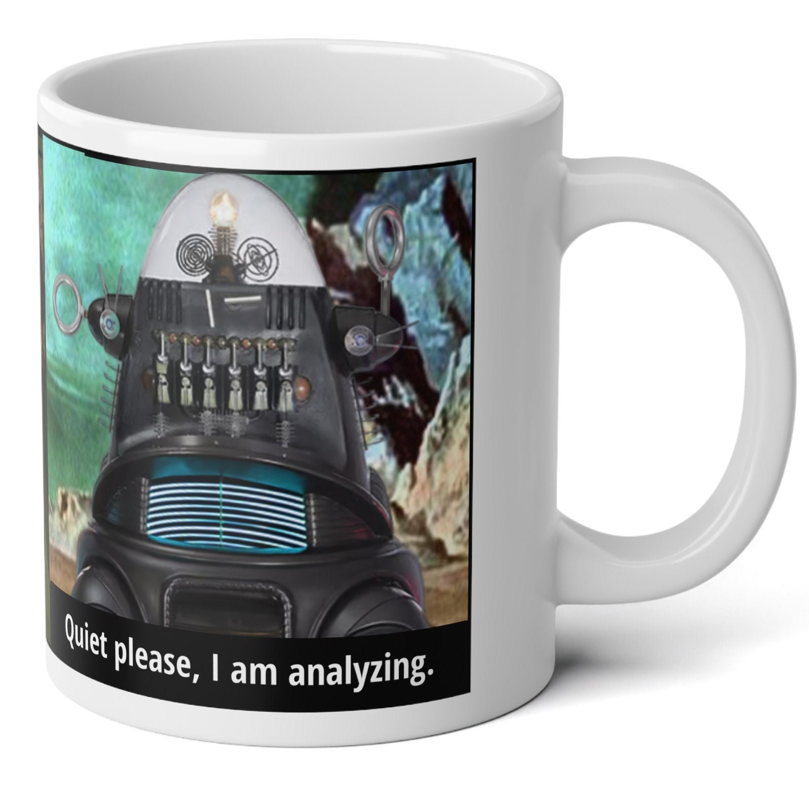 Robbie the Robot - 20 Oz Monster Megamug - for the Diehard Caffeine ...