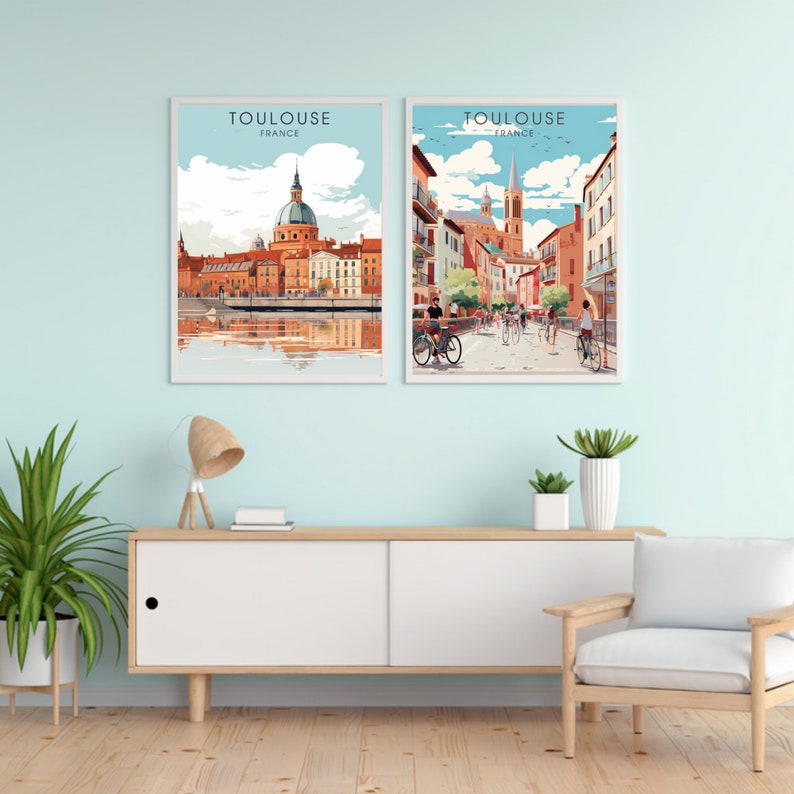 Toulouse Poster - Etsy
