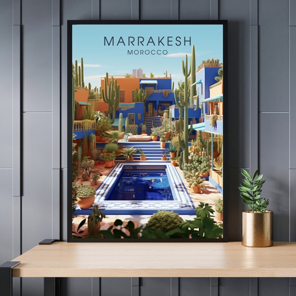 Marrakech Poster - Etsy