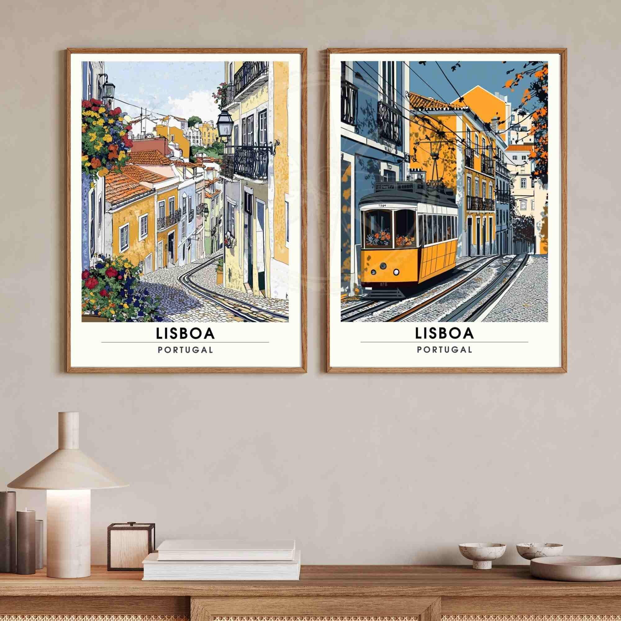 Lisbon Poster | Lisbon Print - Portugal - Etsy
