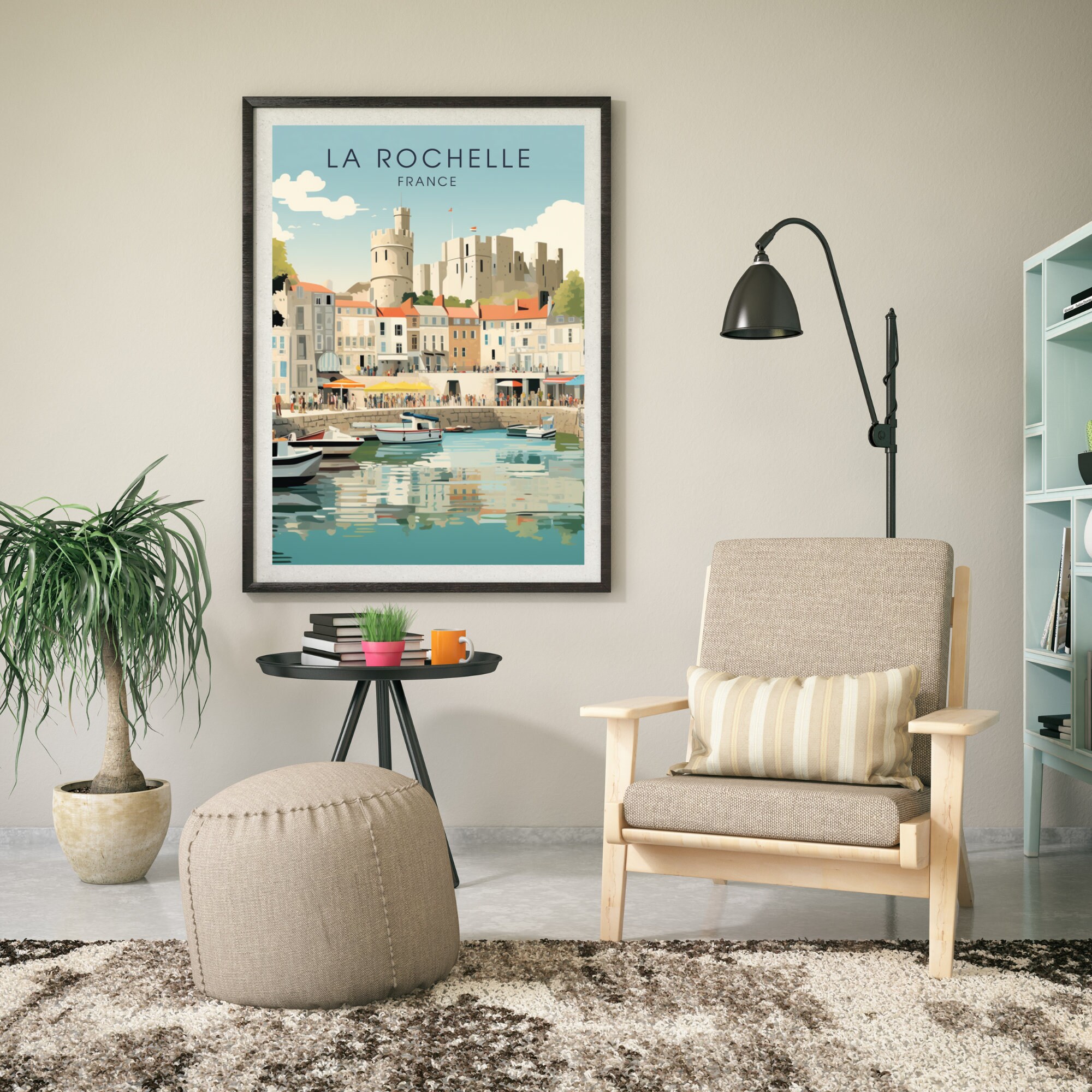 Affiche La Rochelle Voyage La Rochelle vendu par Haiti Ahren Antonella ...