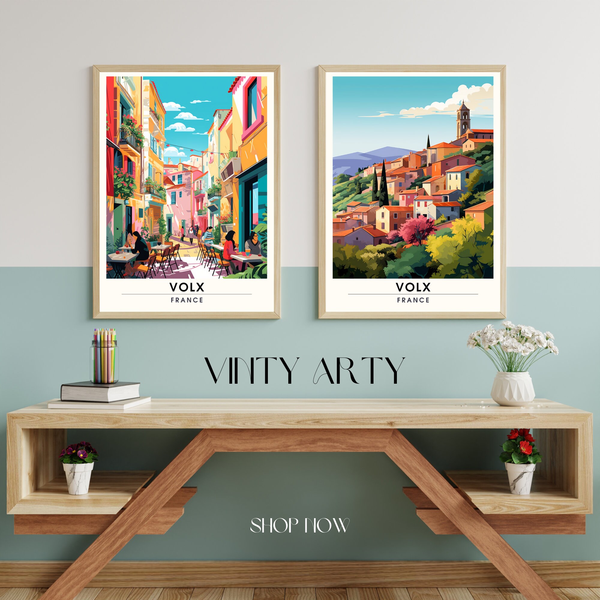 Volx Poster Volx Print Travel Poster Volx, France Provence Poster - Etsy