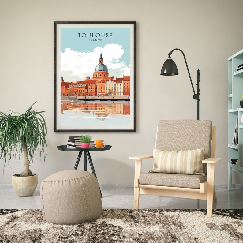 Toulouse Poster - Etsy