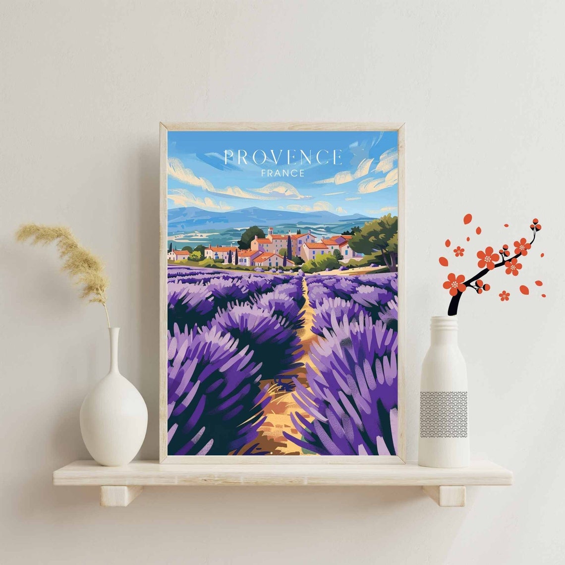 Provence Travel Print - Provence Poster, France - Etsy