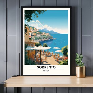 Sorrento Printing| Sorrento Travel Poster - Etsy