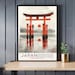 Japan Print Japan Poster Torii Door Poster Torii Print, Japan - Etsy
