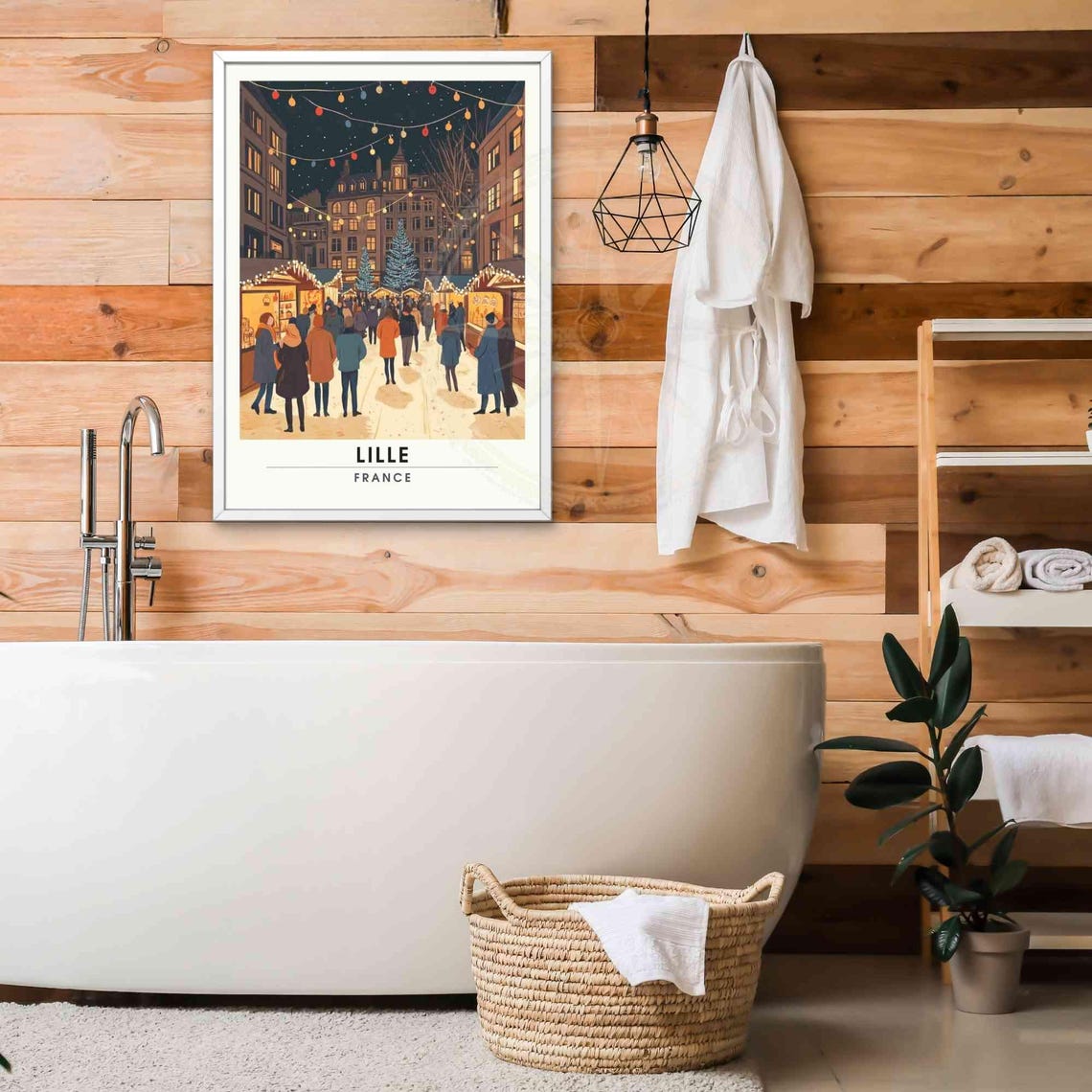 Pôster de Lille | Impressão de viagem Lille, França - Etsy Portugal