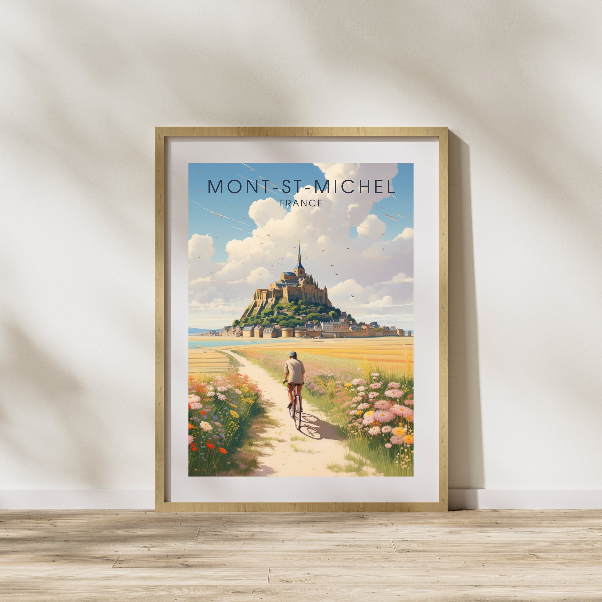 Mont Saint-michel Poster France Poster - Etsy