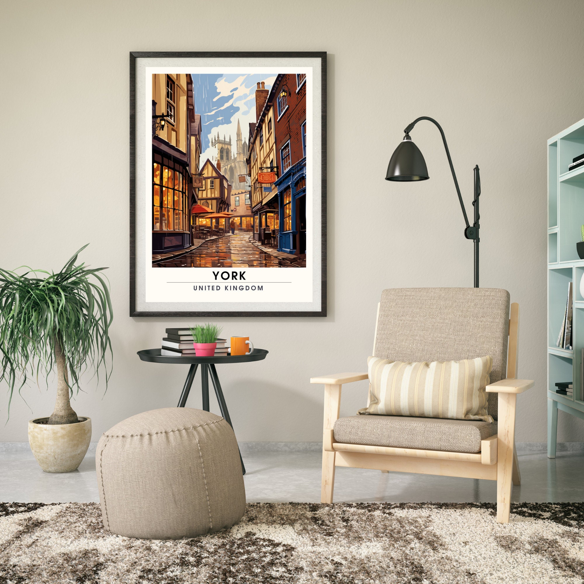 York Poster York Travel Print York Print United Kingdom Poster - Etsy