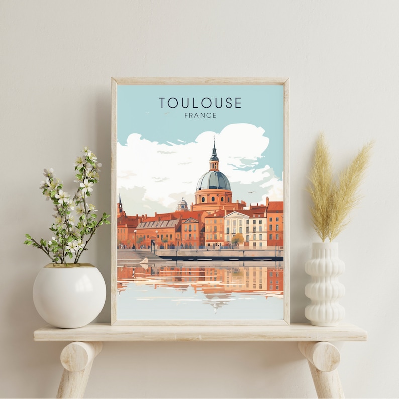 Toulouse Poster - Etsy
