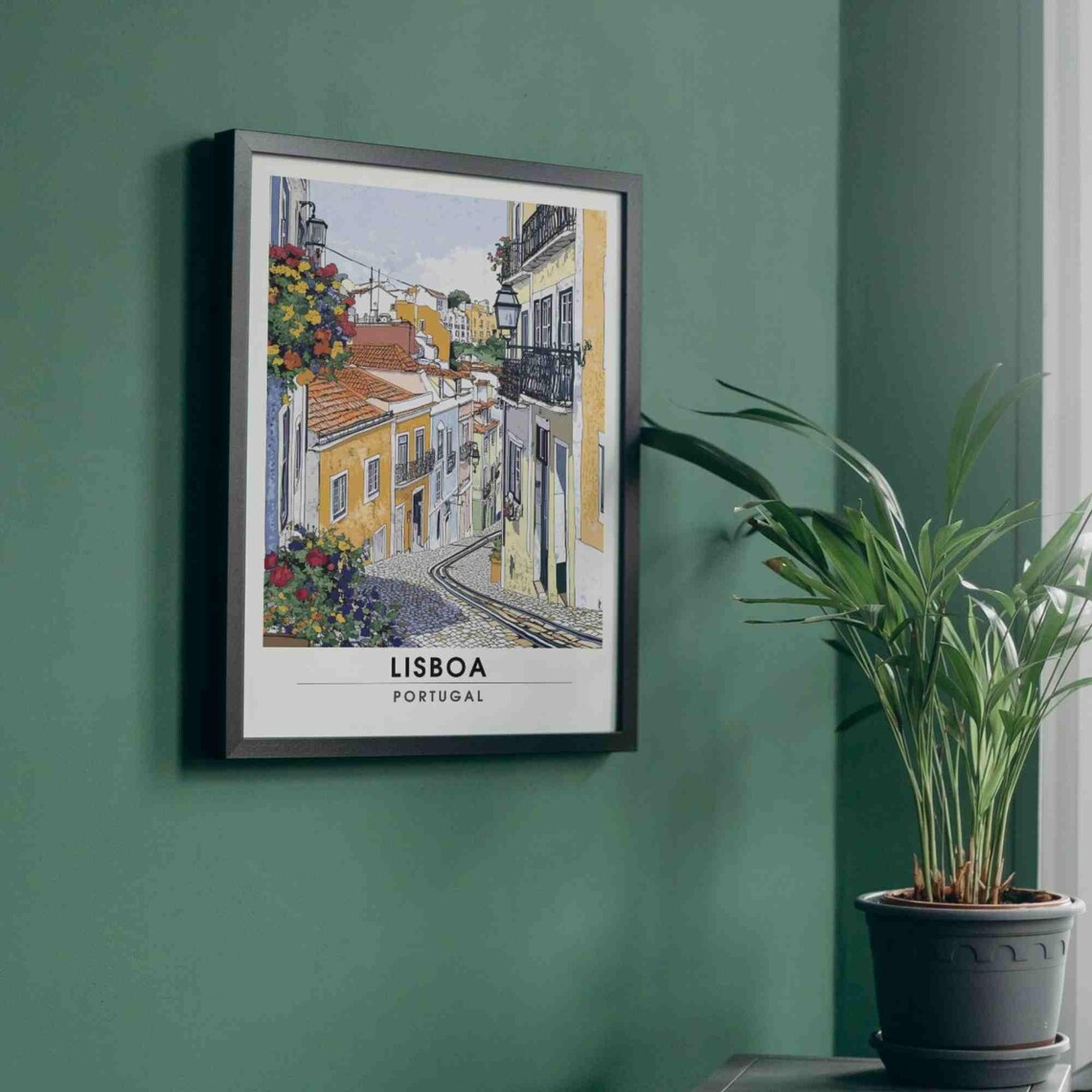 Lisbon Poster | Lisbon Print - Portugal - Etsy