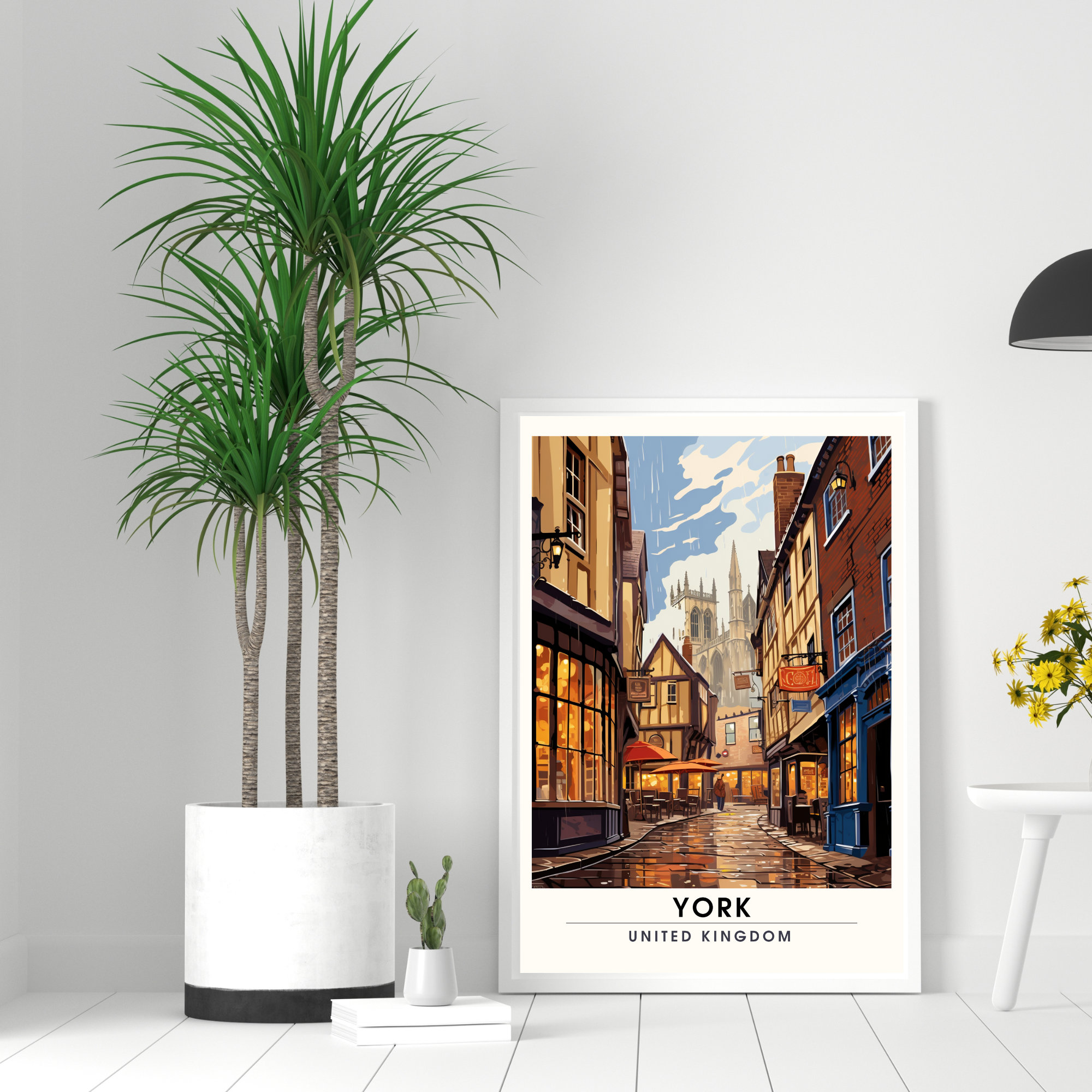 York Poster York Travel Print York Print United Kingdom Poster - Etsy