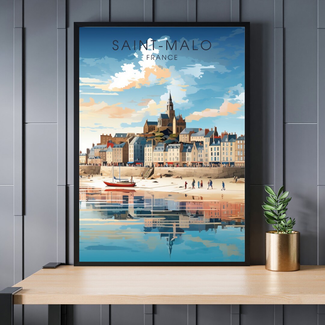 Saint-malo Poster - Etsy