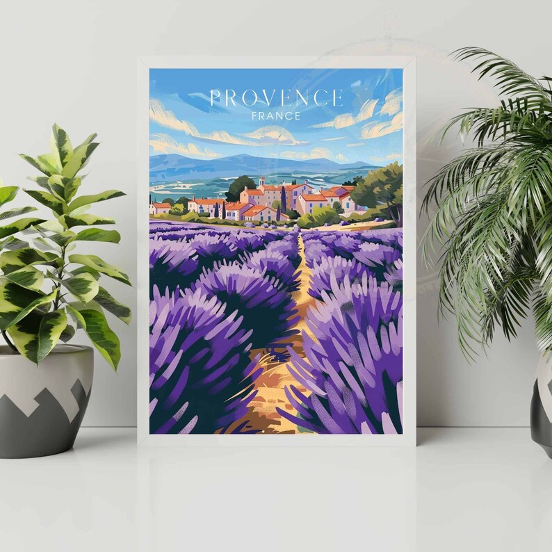 Provence Travel Print - Provence Poster, France - Etsy
