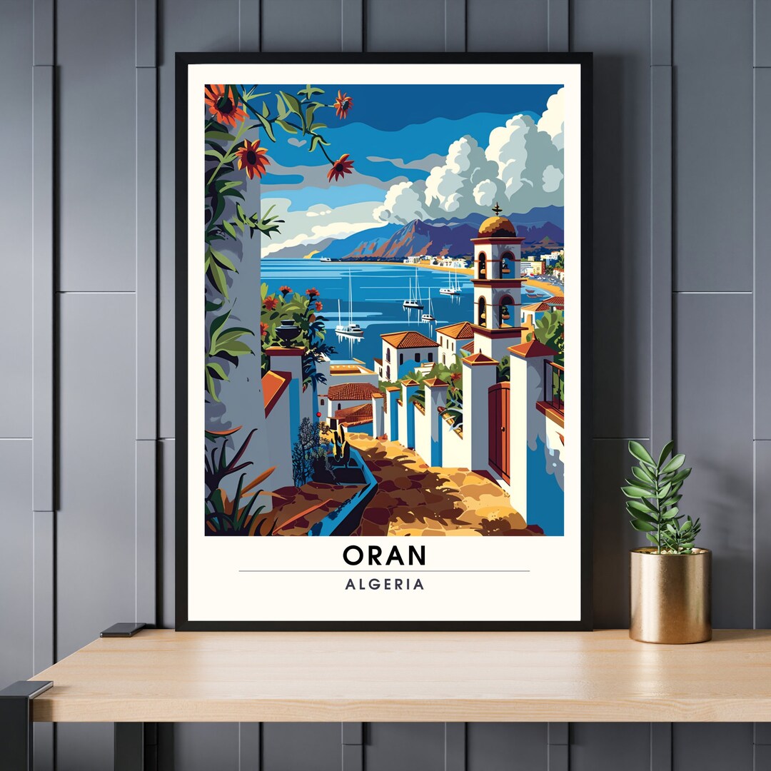 Oran Print the Beaches of Oran - Etsy
