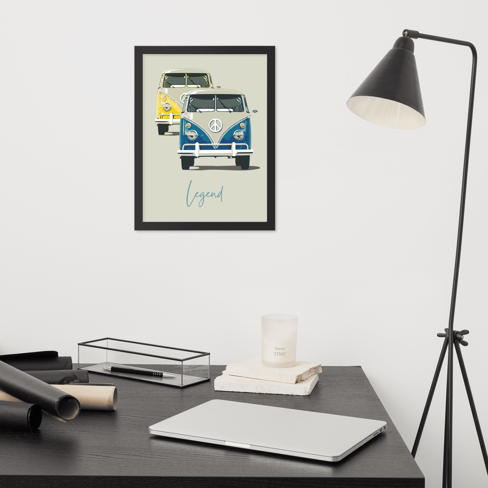 Vintage VW Bus Poster Vintage Poster 100% Original Wall Decoration - Etsy