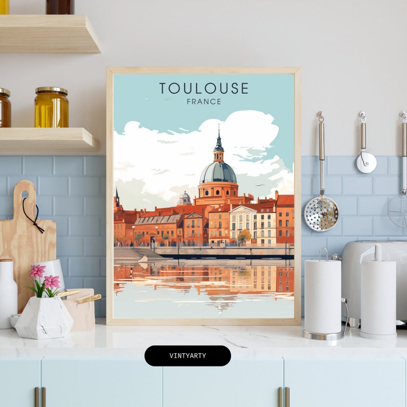 Toulouse Poster - Etsy