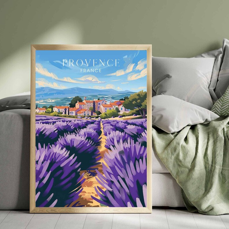 Provence Travel Print - Provence Poster, France - Etsy