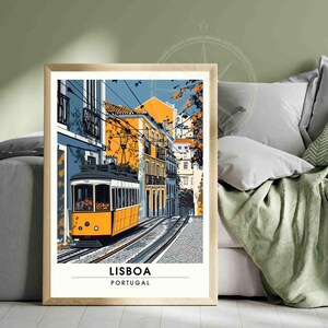 Lisbon Poster | Lisbon Travel Print - Portugal - Etsy